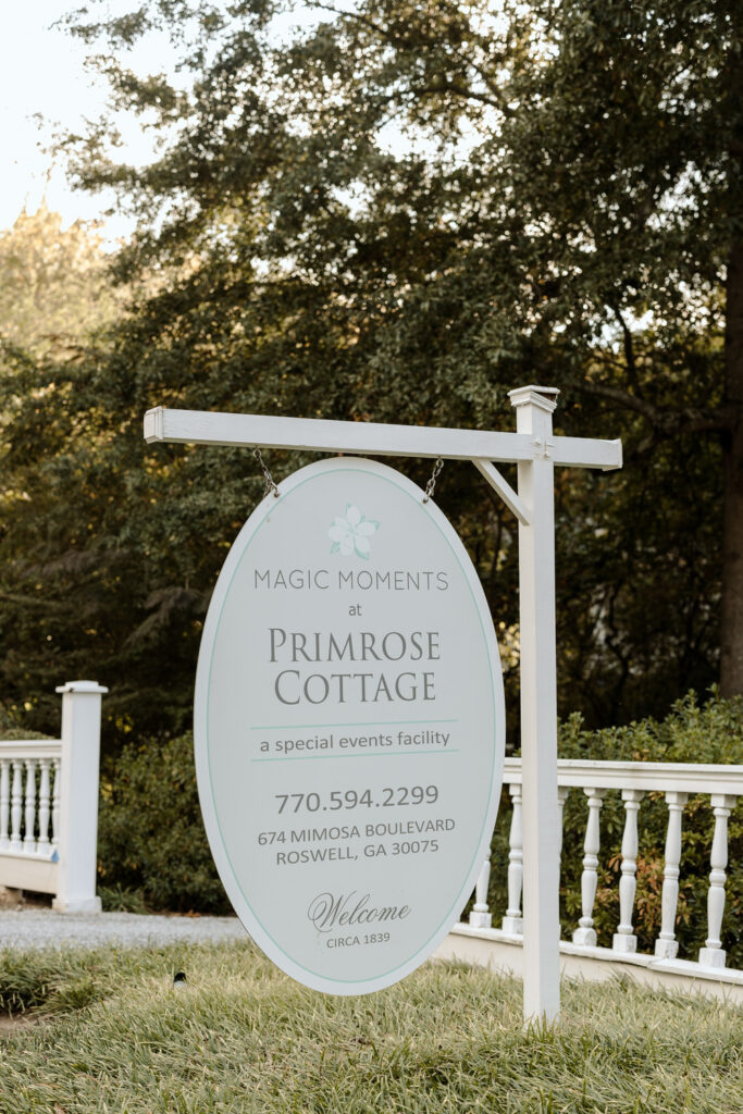 Primrose Cottage Roswell Georgia - Saturday Sun